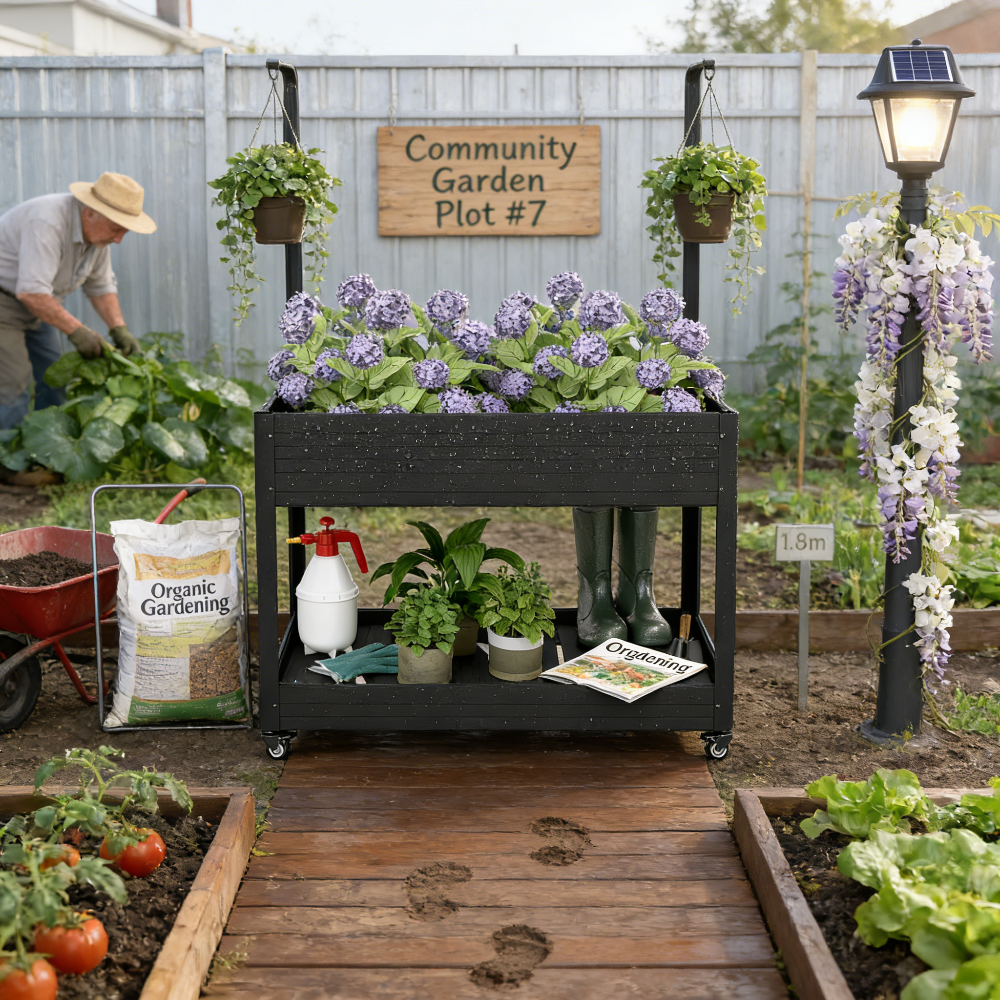 Build the Best Raised Garden Bed on Wheels